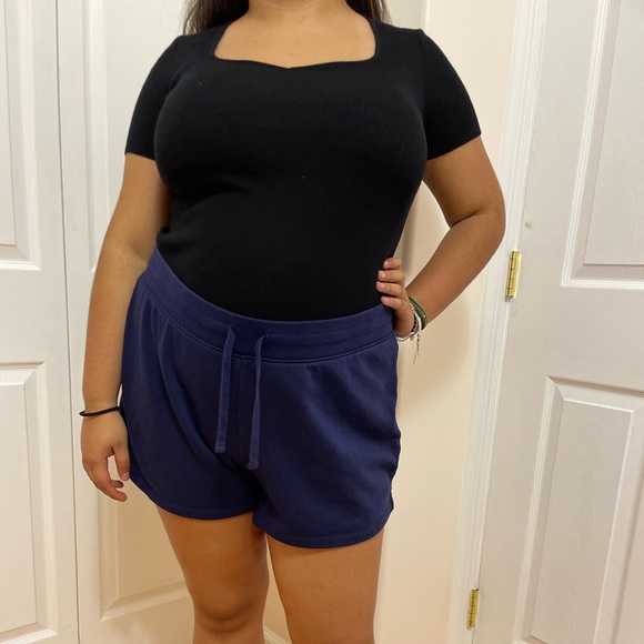 Time and Tru | Shorts | Time And Tru Dark Blur Drawstring Shorts R47 ...